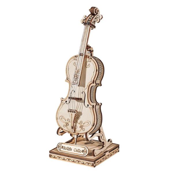 Robotime Classical 3D Cello – Gametraders Chermside