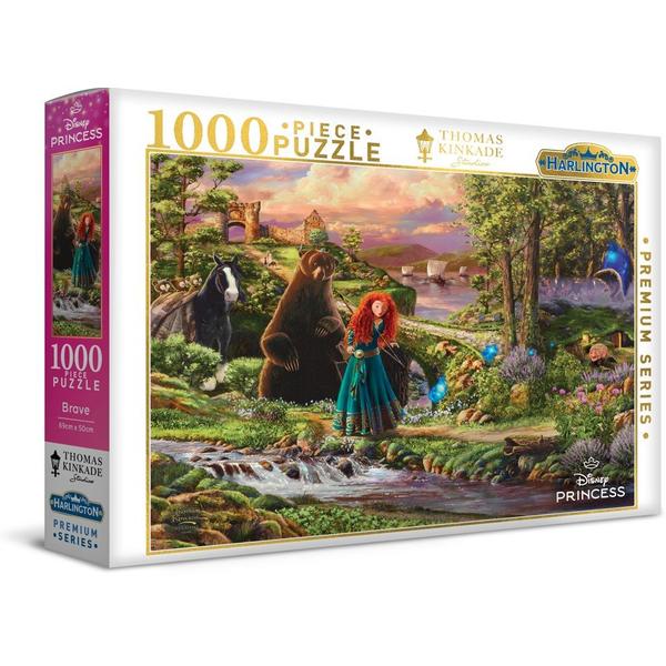Harlington Thomas Kinkade - Disney Brave 1000pc Puzzle – Gametraders ...